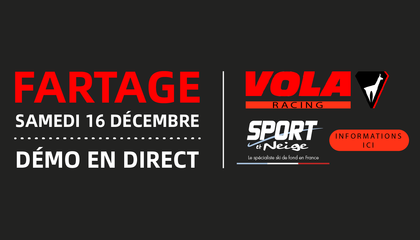 Tuto fartage avec VOLA Racing - Décembre 2023